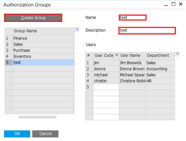Authorization Groups in SAP Business One | SAP B1 | MTC Systems