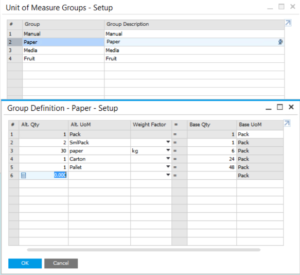 Change the Unit of Measure for Items Card in SAP Business One | SAP B1 ...