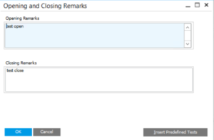 Opening and Closing Remarks in SAP Business One | SAP B1 | MTC Systems
