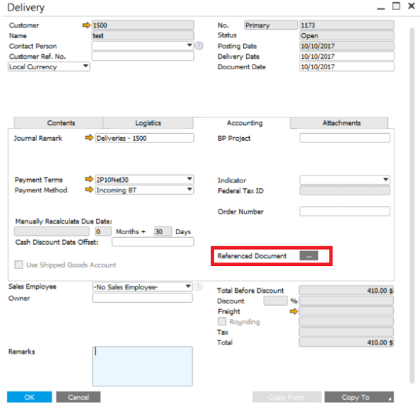 Reference Docs in SAP Business One | SAP B1 | MTC Systems