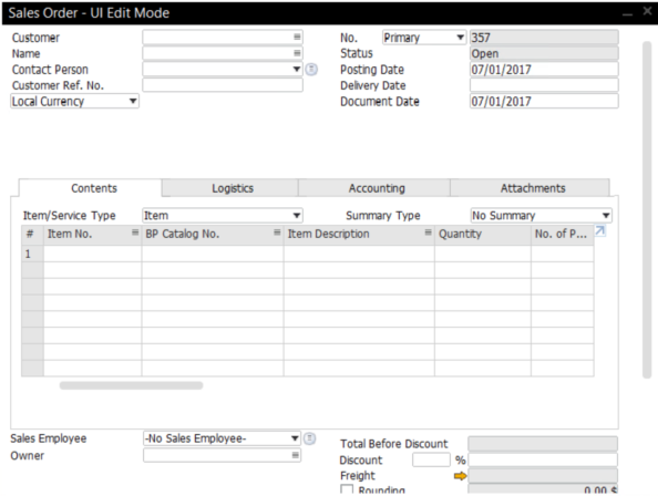 Customize the User Interface in SAP Business One | MTC Systems