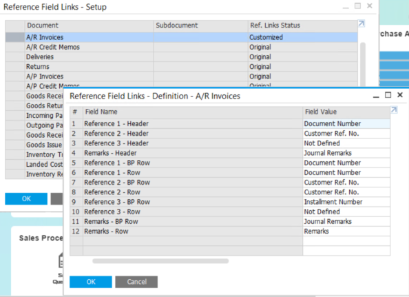 Setting Journal Entry References in SAP Business One | SAP B1