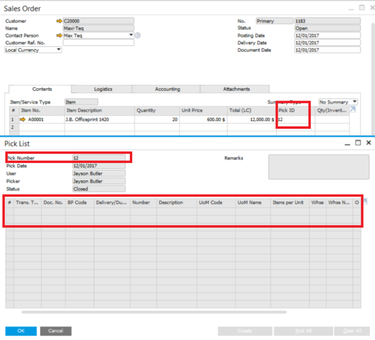 Tips of Pick and Pack in SAP Business One | SAP B1 | MTC Systems