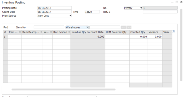 Tracking the Inventory Counting in SAP Business One | SAP B1 | MTC Systems