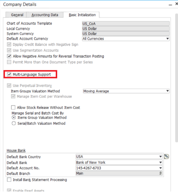 Choose multiple language in SAP Business One | SAP B1 | MTC Systems